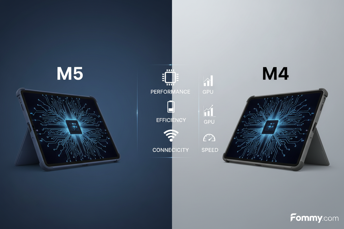iPad Pro M5 vs M4: Tablet Comparison and Protective Cases Analysis fro